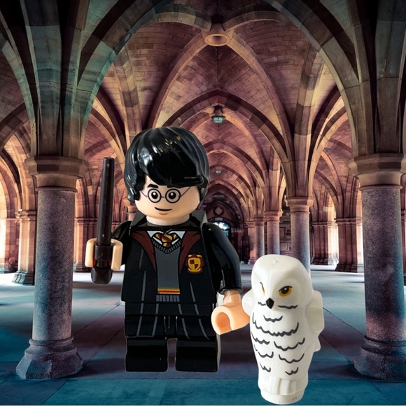 WM Blocks | Toys | Harry Potter Hedwig The Owl Mini Figure Hogwarts ...